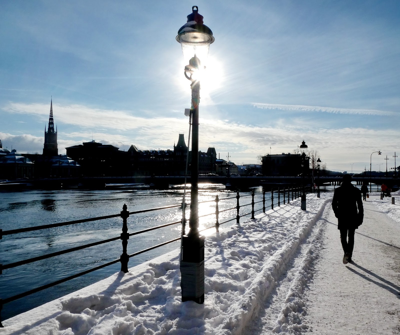 Björnidets blogg: 18 bilder från en vacker vinterdag i Stockholm
