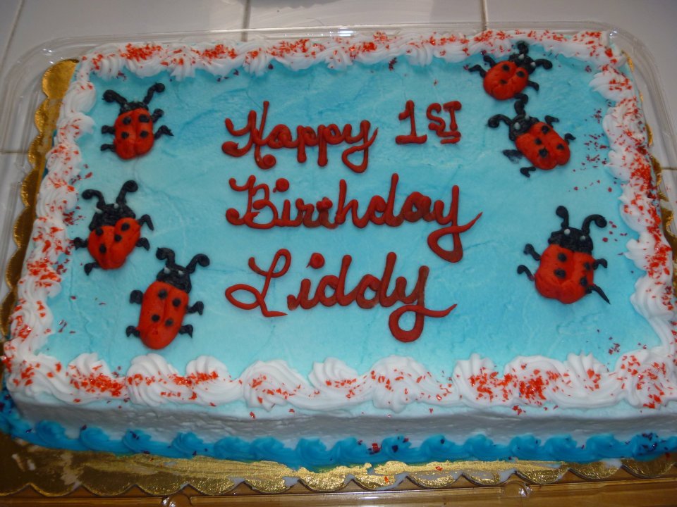My Liddy Bug: First Birthday Parties