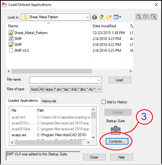 AutoLISP TH: การเรียกใช้งานบน AutoCAD