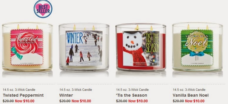 Bath & Body Works End Of Year Clearance: Save 75% Off Select 3-Wick Candles