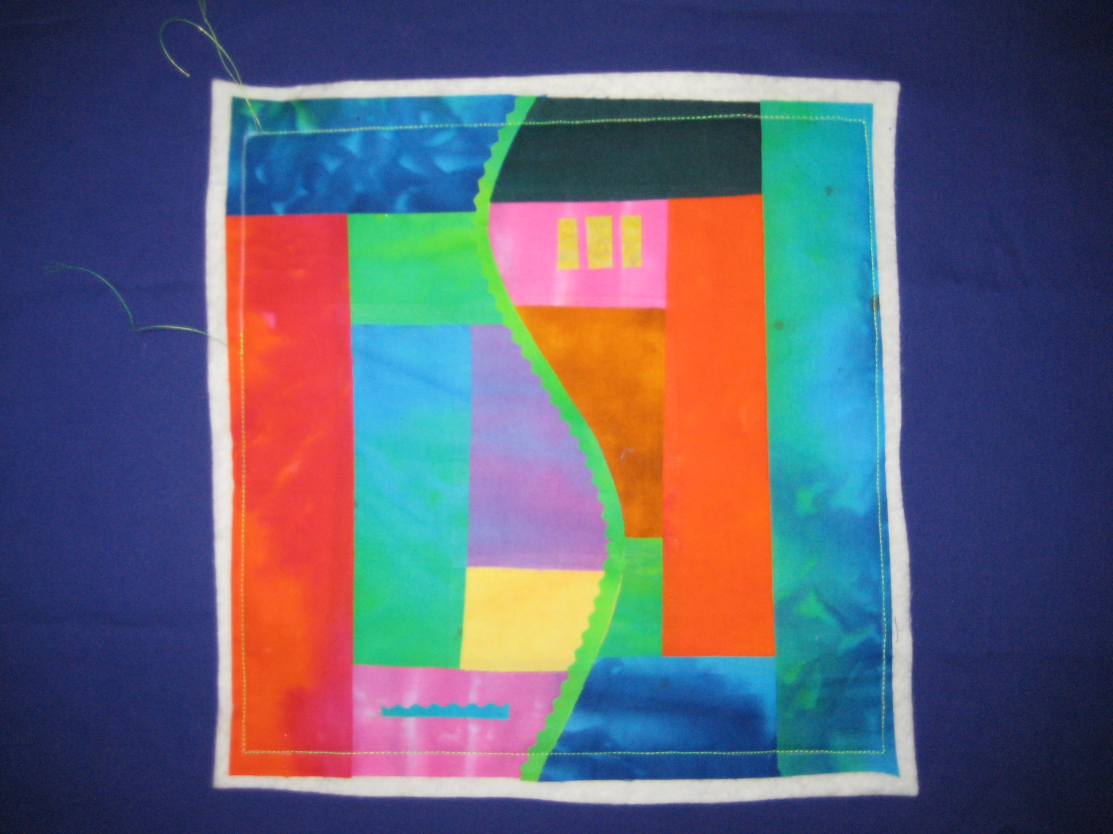 pattsart: Steps to Face An Art Quilt