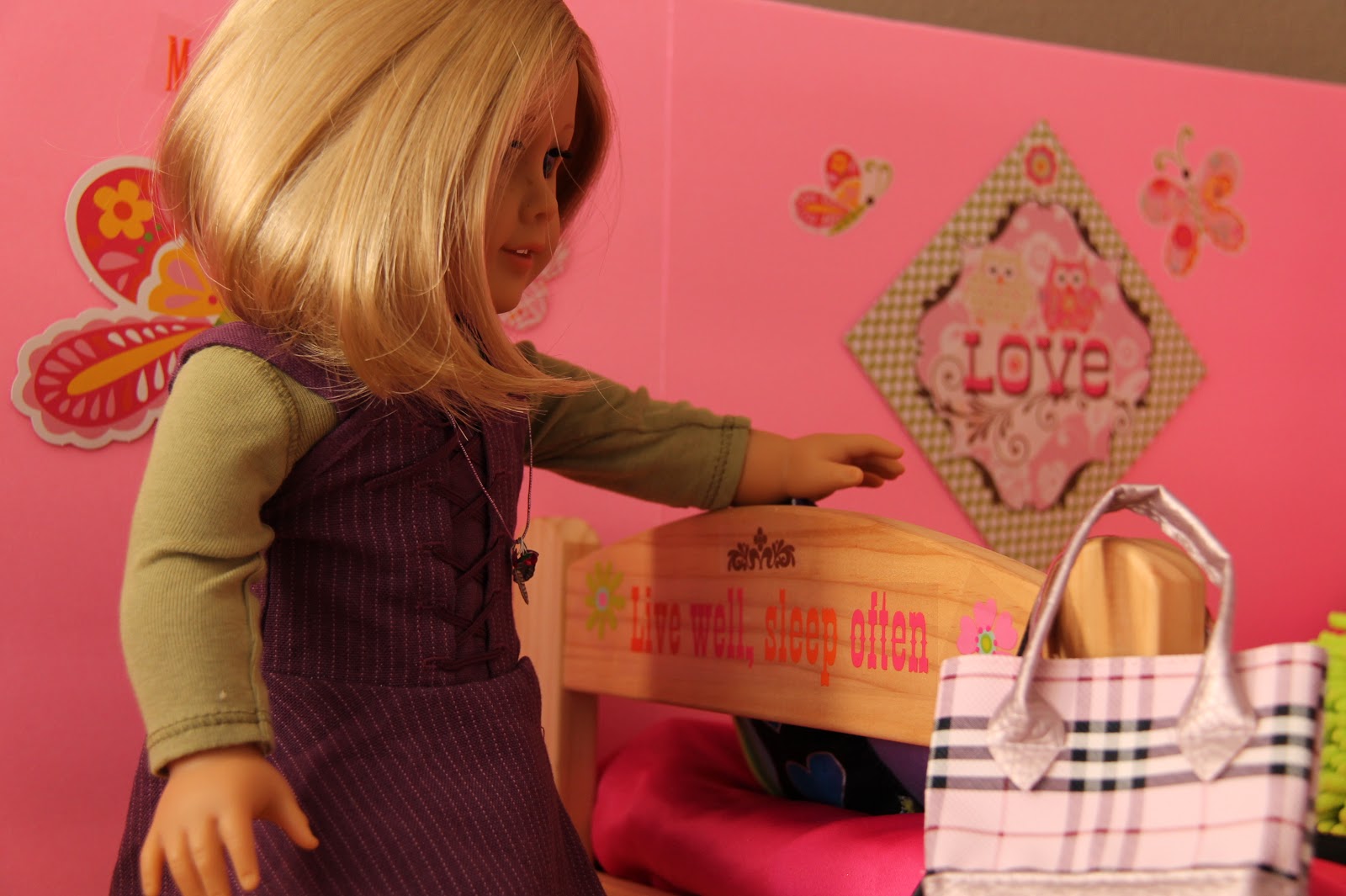 American Girl Doll Play Redecorating Our Doll Rooms