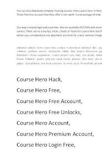 Literature: Course Hero - Course Hero Log In