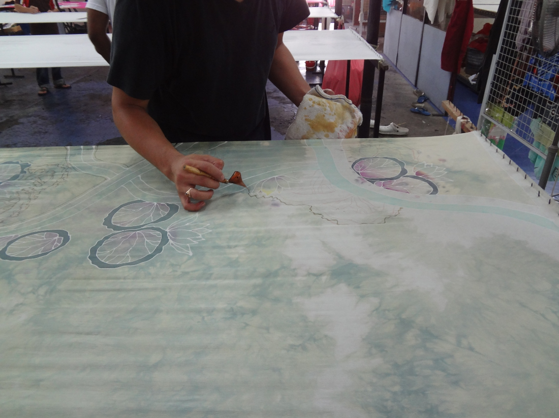 butik-elhumaira: Proses Batik Lukis di El Humaira