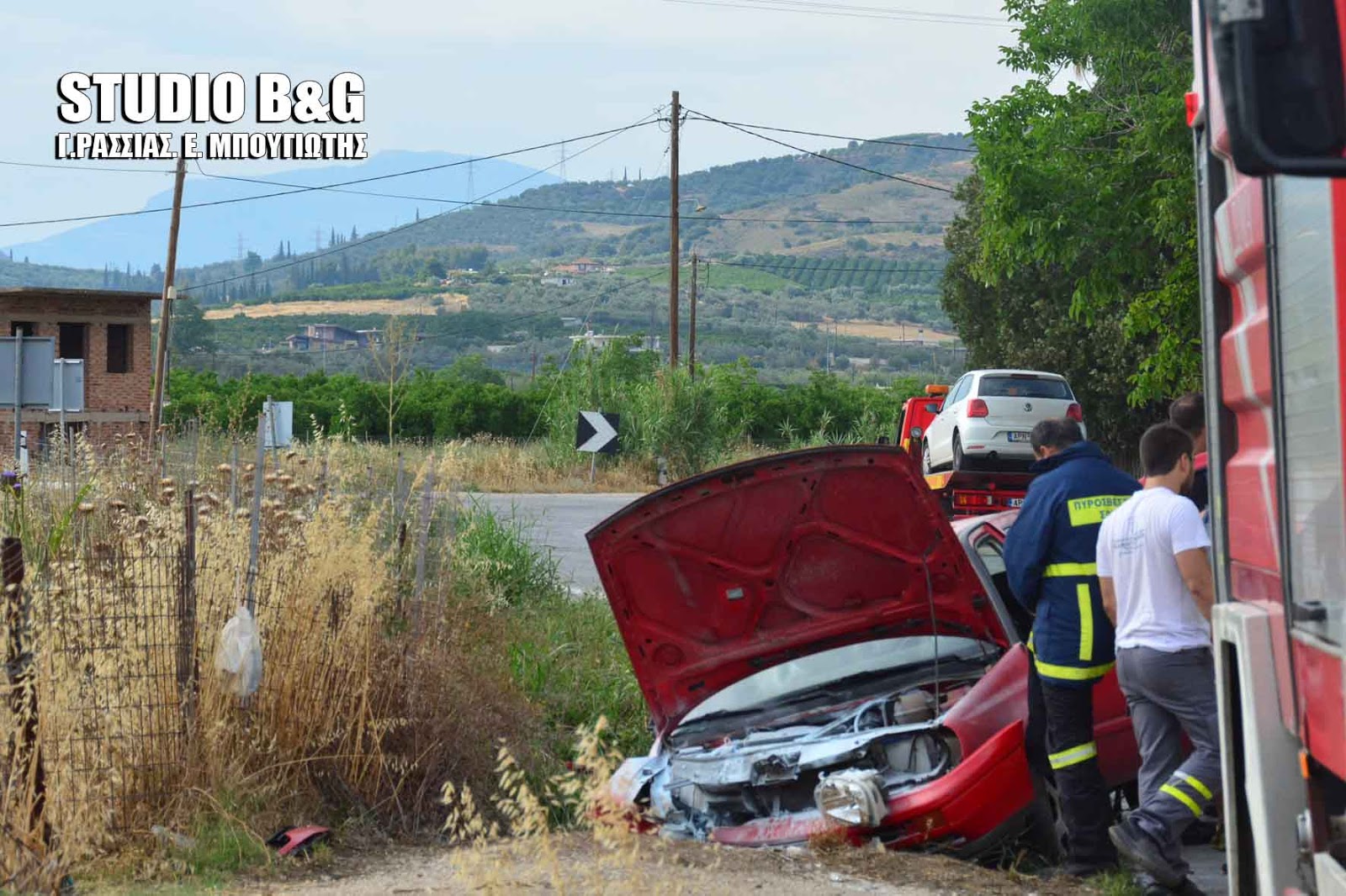 Τροχαίο ατύχημα στη παλαιά Εθνική οδό Άργους Τριπόλεως - Αργολικές Ειδήσεις