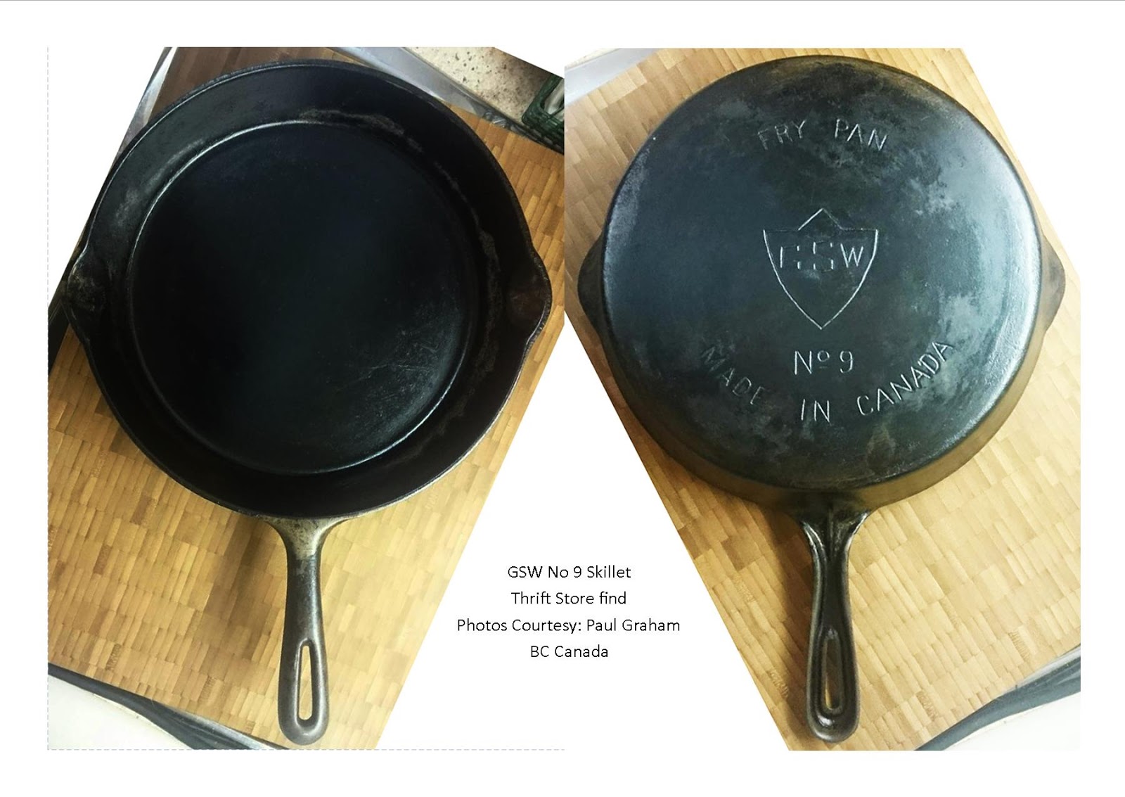 TOPONAUTIC Outdoor News-Events-Recipes: GENERAL STEEL WARES (GSW) Cast Iron