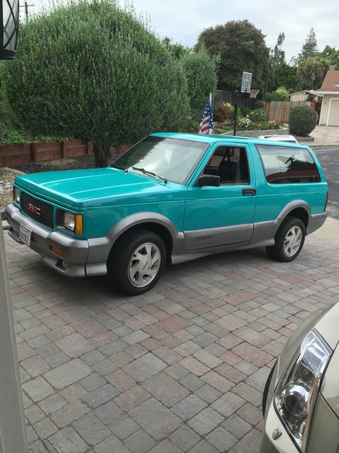 Tamerlane's Thoughts: Teal GMC Typhoon
