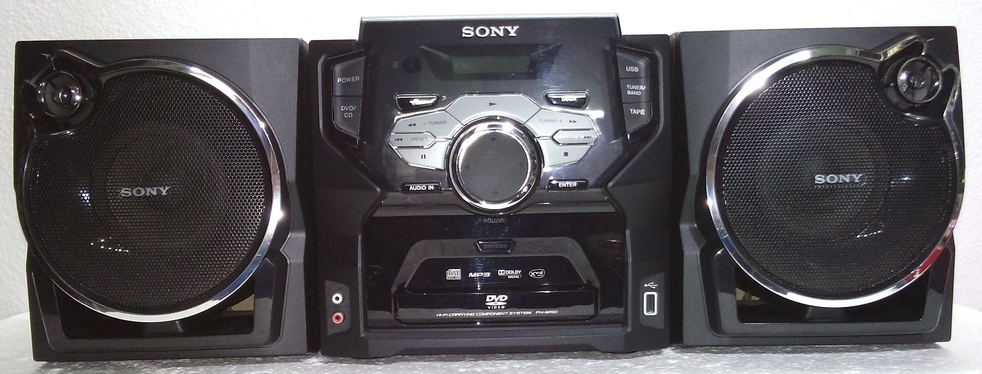 BARANG BARANG ELEKTRIK TERPAKAI DAN RARE: Portable Stereo System SONY ...