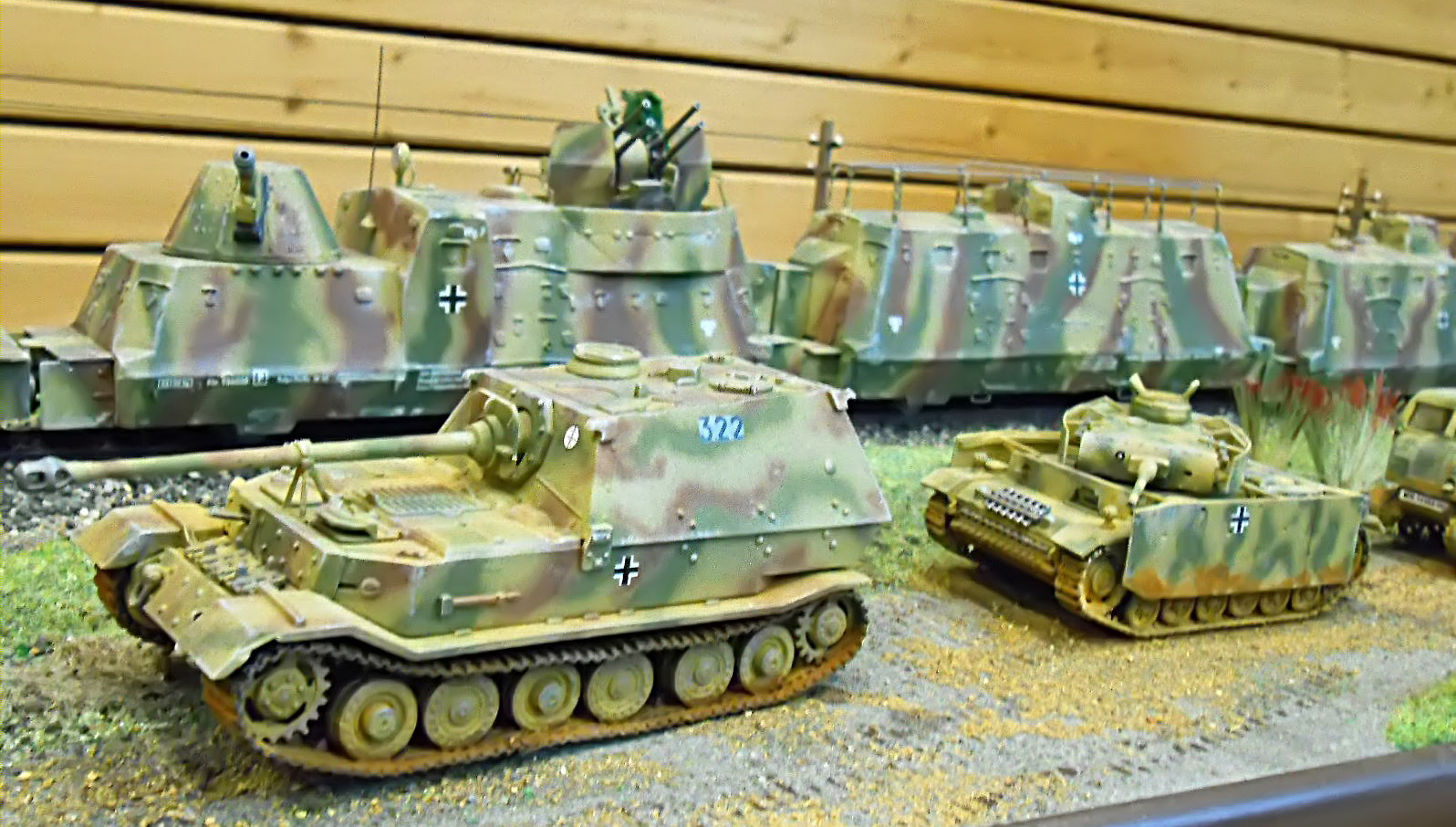 Le train blindé allemand"Panzerzug n°32".