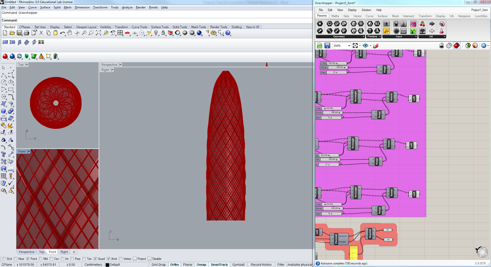 Arch655 Parametric Modeling In Designproject 1
