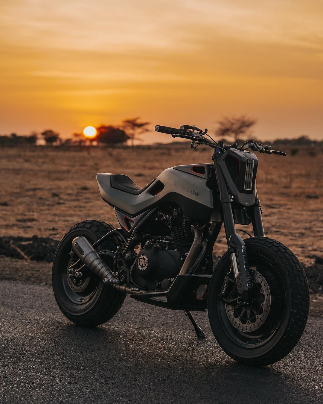 PROJECT SG411 | Royal Enfield Himalayan - RocketGarage - Cafe Racer ...