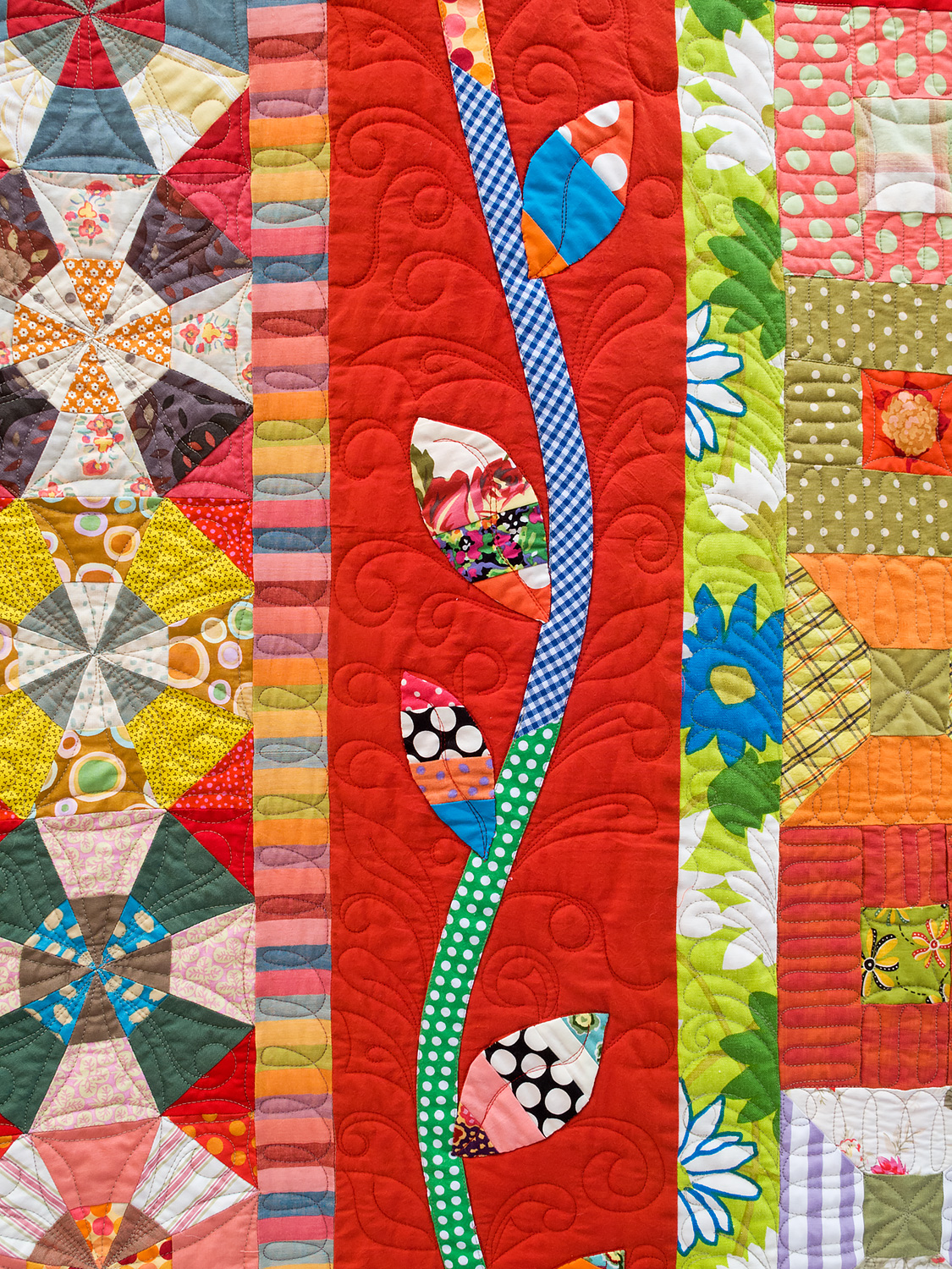nifty quilts: "Spare Parts" is Quilted!