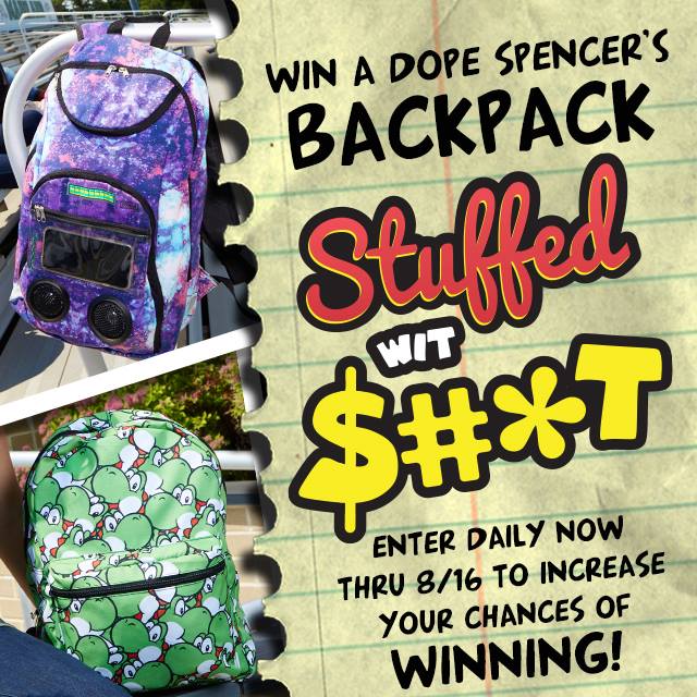 Spencer’s Backpack Prize Pack Giveaway - 14 Winners Win A Backpack ...