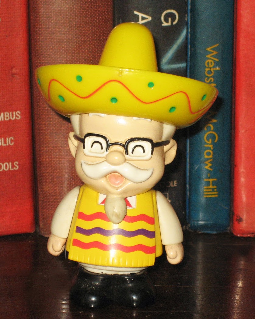 Percy's Fast Food Toy Stories : Col Sanders Mexican - KFC
