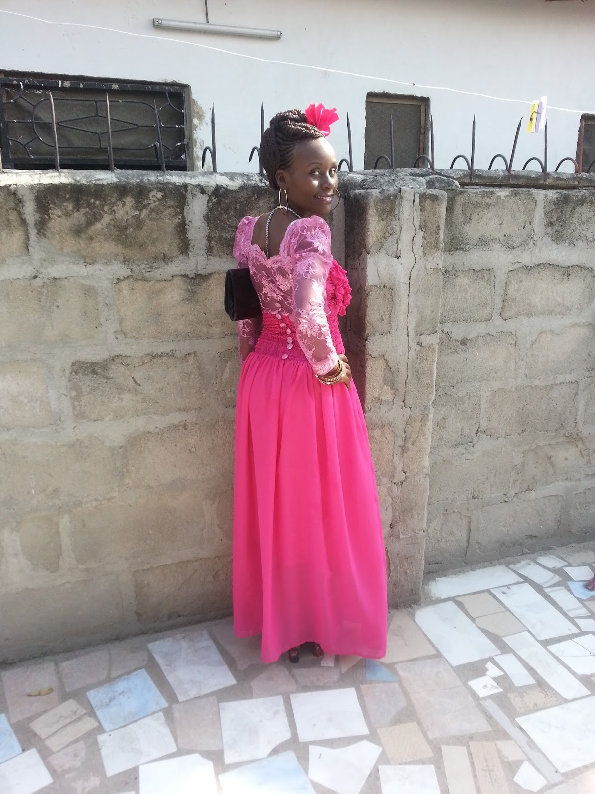 Mama JJ Fashion: HOT PINK IS A NICE COLOUR JAMANI.LOOK BEAUTIFUL NA MAMA JJ