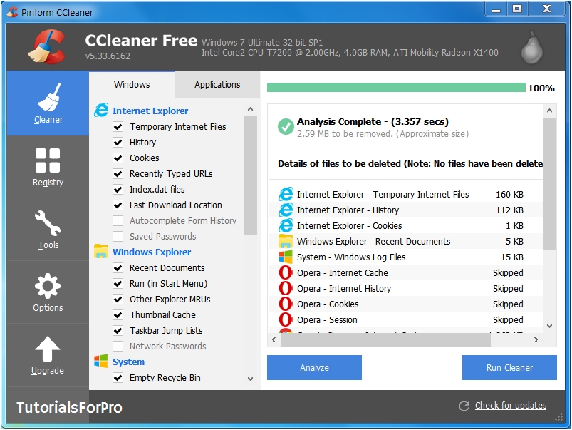 Wise registry cleaner pro 9.5.4 vs ccleaner - movementren