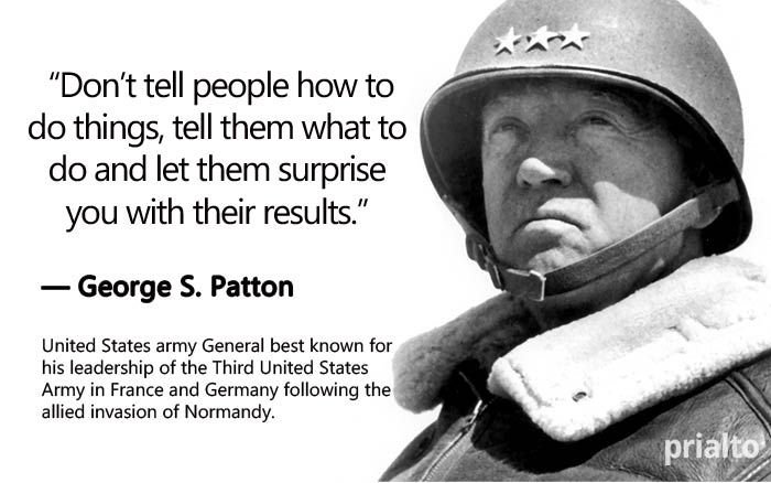 General Patton and Richard Branson?