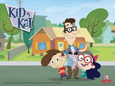 las aventuras de kick buttowski.: momento animado kid vs kat y kick ...