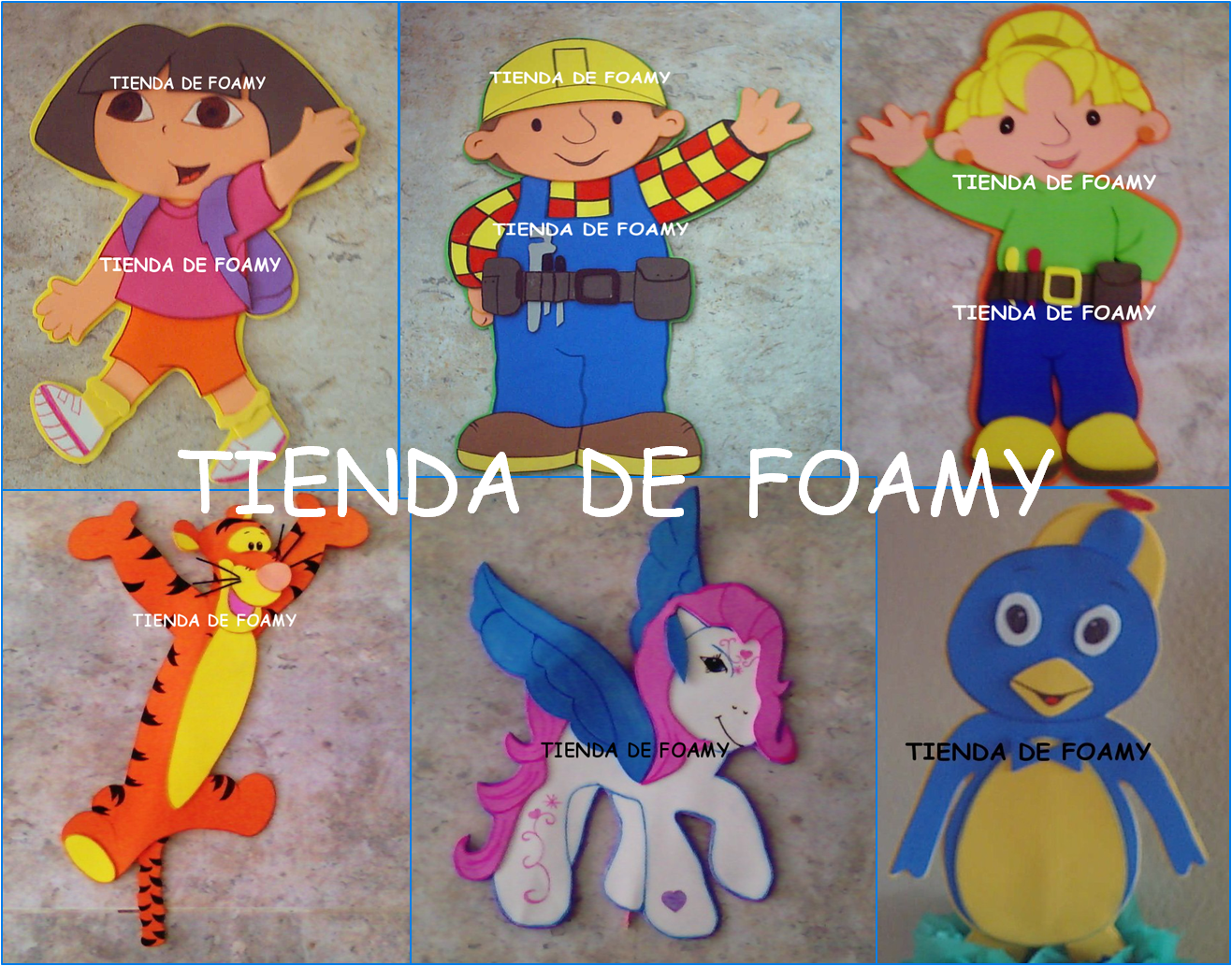 TIENDA DE FOAMY: Figuras En Foami