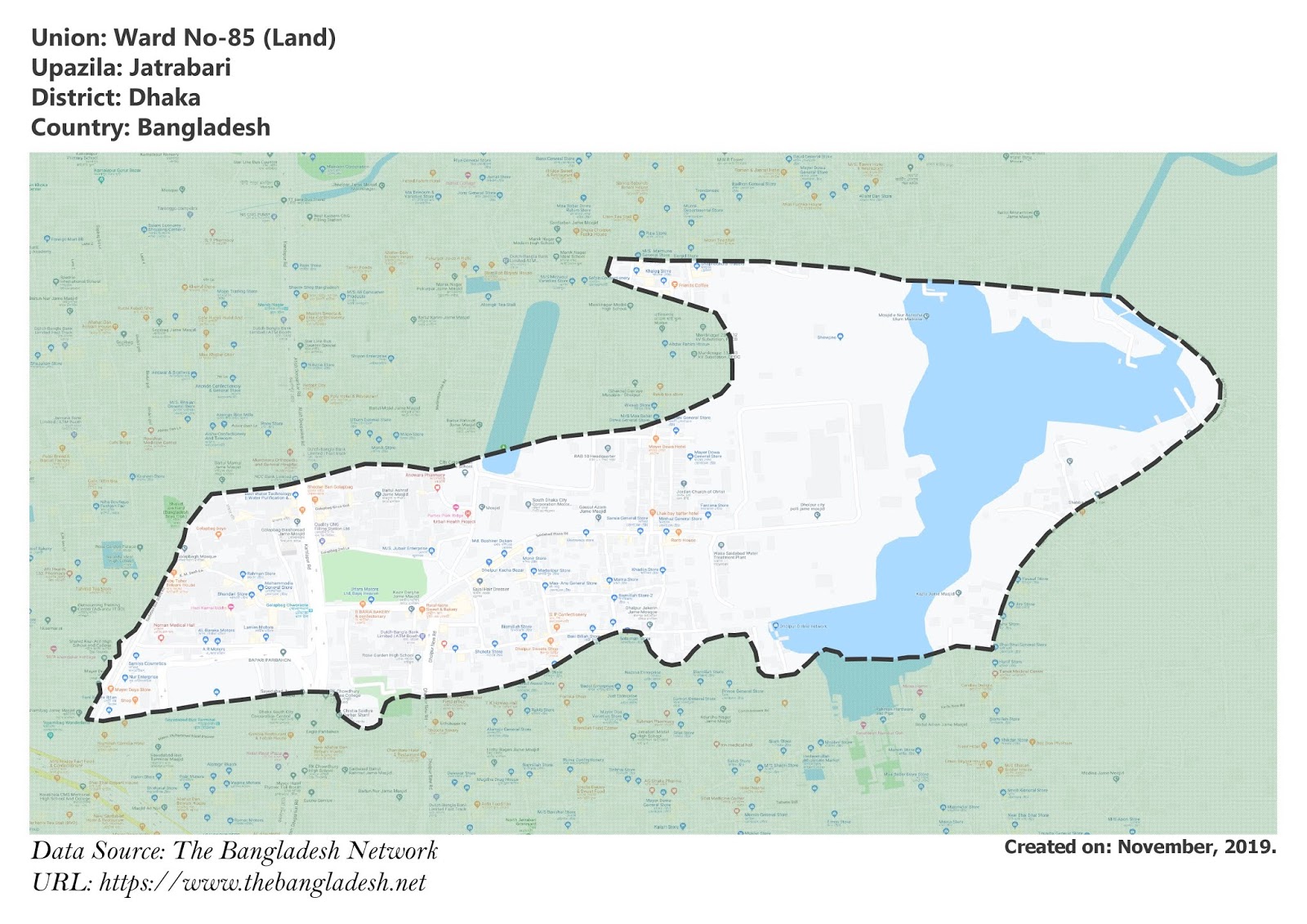 Ward No-85, Jatrabari, Dhaka