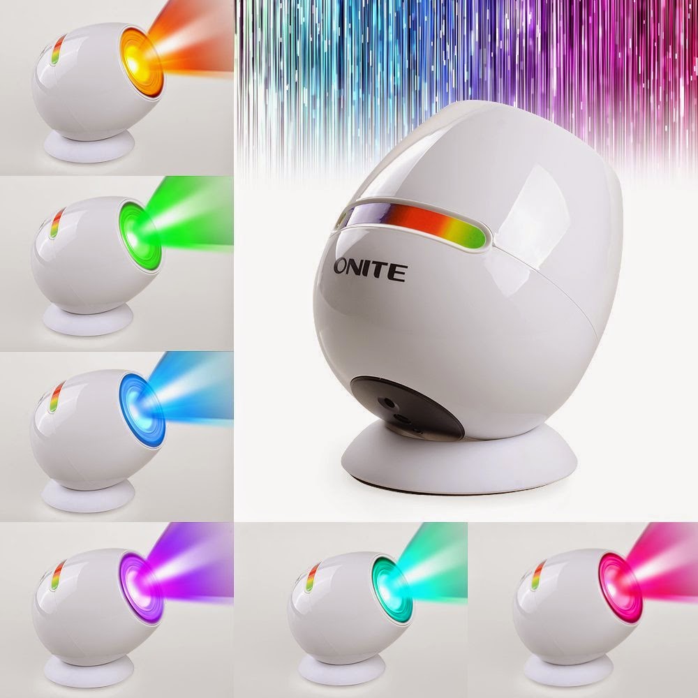A Lucky Ladybug: Onite Living 256 Colors LED Light Review and #Giveaway
