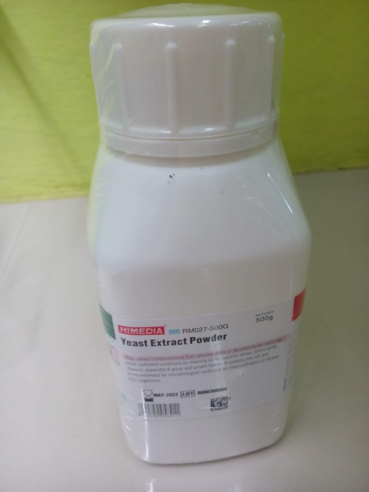 Yeast Ekstrak | Laboratorium IPA Terpadu