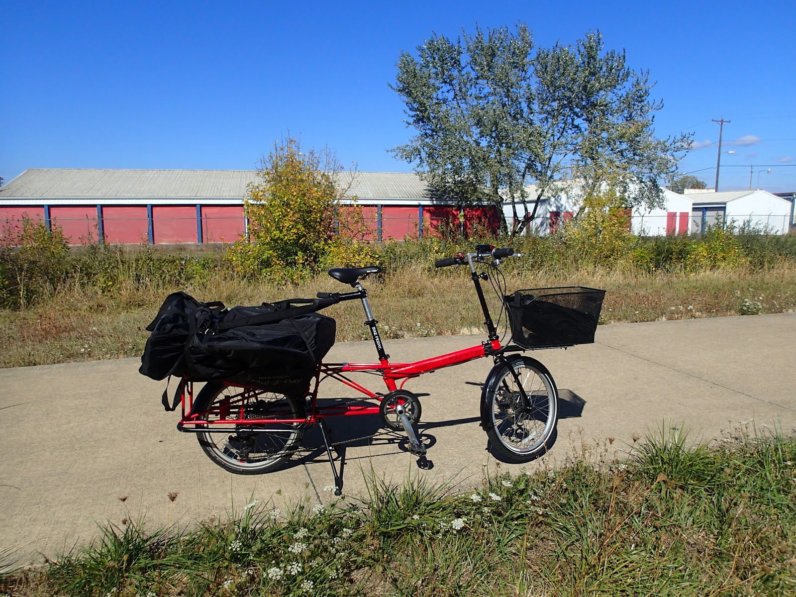Kent's Bike Blog: My Bike Friday, The Green Machine From Eugene