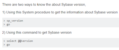 SAP BASIS MADE EASY: How to apply patches to SYBASE Database