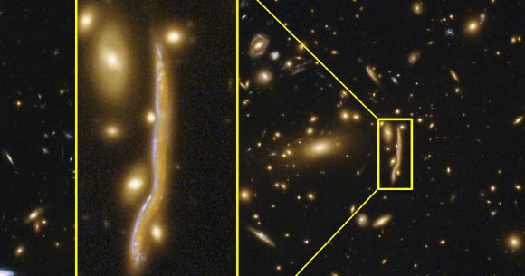 HUBBLE JUST REVEALED THE WEIRDEST GALAXY EVER DISCOVERED-- "THE SNAKE ...