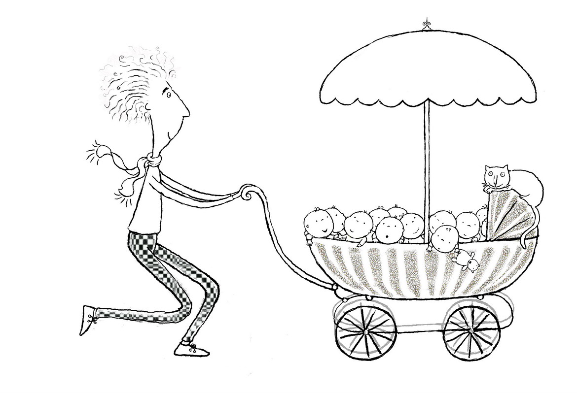 Illustration Up Close: Activities for The Tall Man and the Twelve Babies