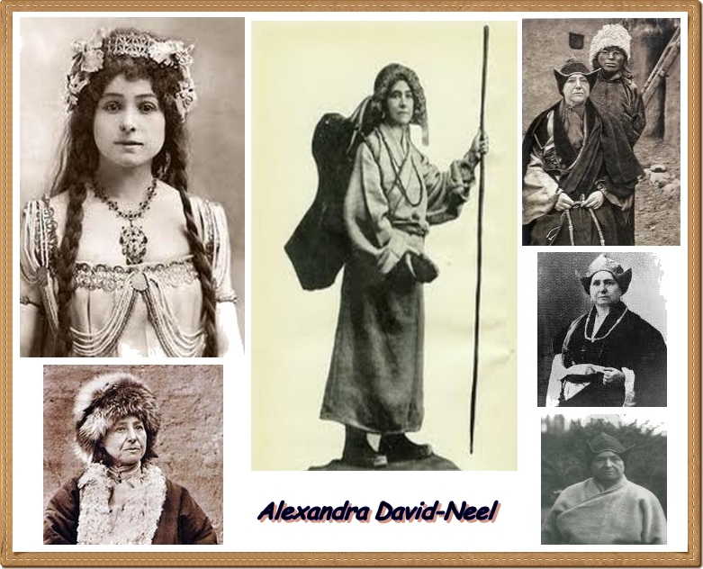 NOMDEPLUME: Alexandra David-Neel, una donna straordinaria