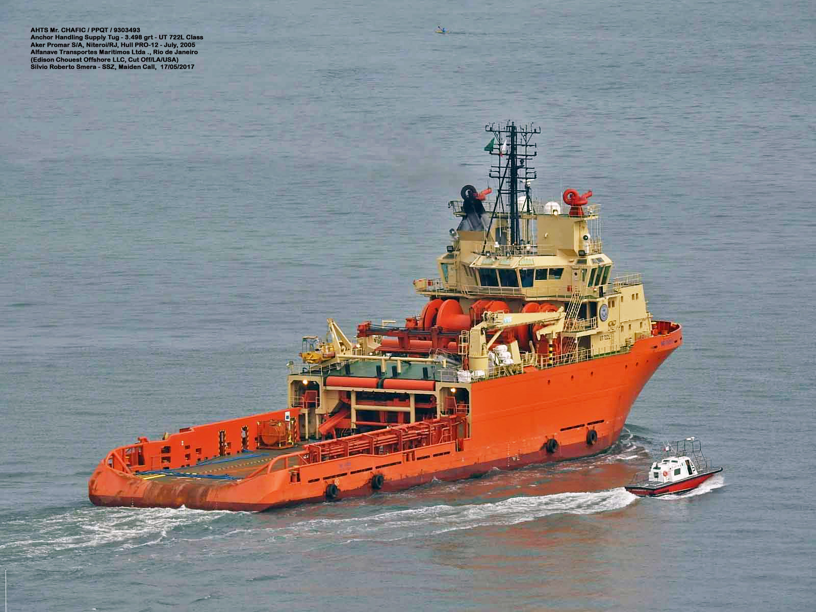 Santos Shiplovers: AHTS Mr. Chafic / PPQT, Maiden call Santos. Saipem ...