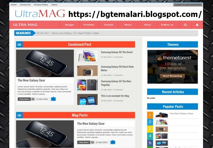 Adsense Uyumlu 8 Blogger Teması - Blogger Temaları