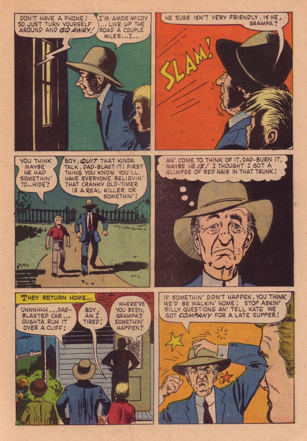 Saved From The Paper Drive: Comic Book Short Story~ The Real McCoys-"A ...
