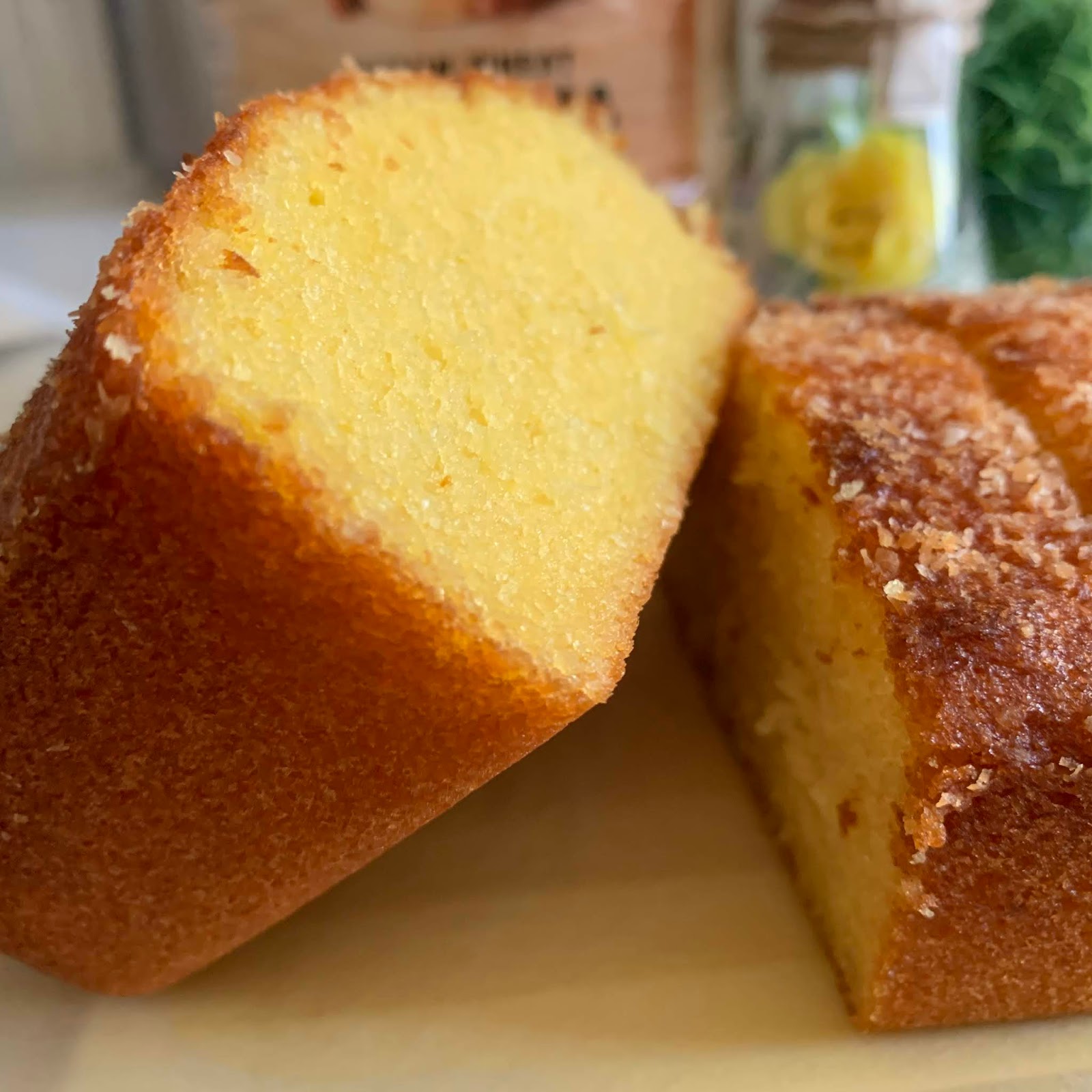My Mind Patch: Coconut Semolina Butter Cake