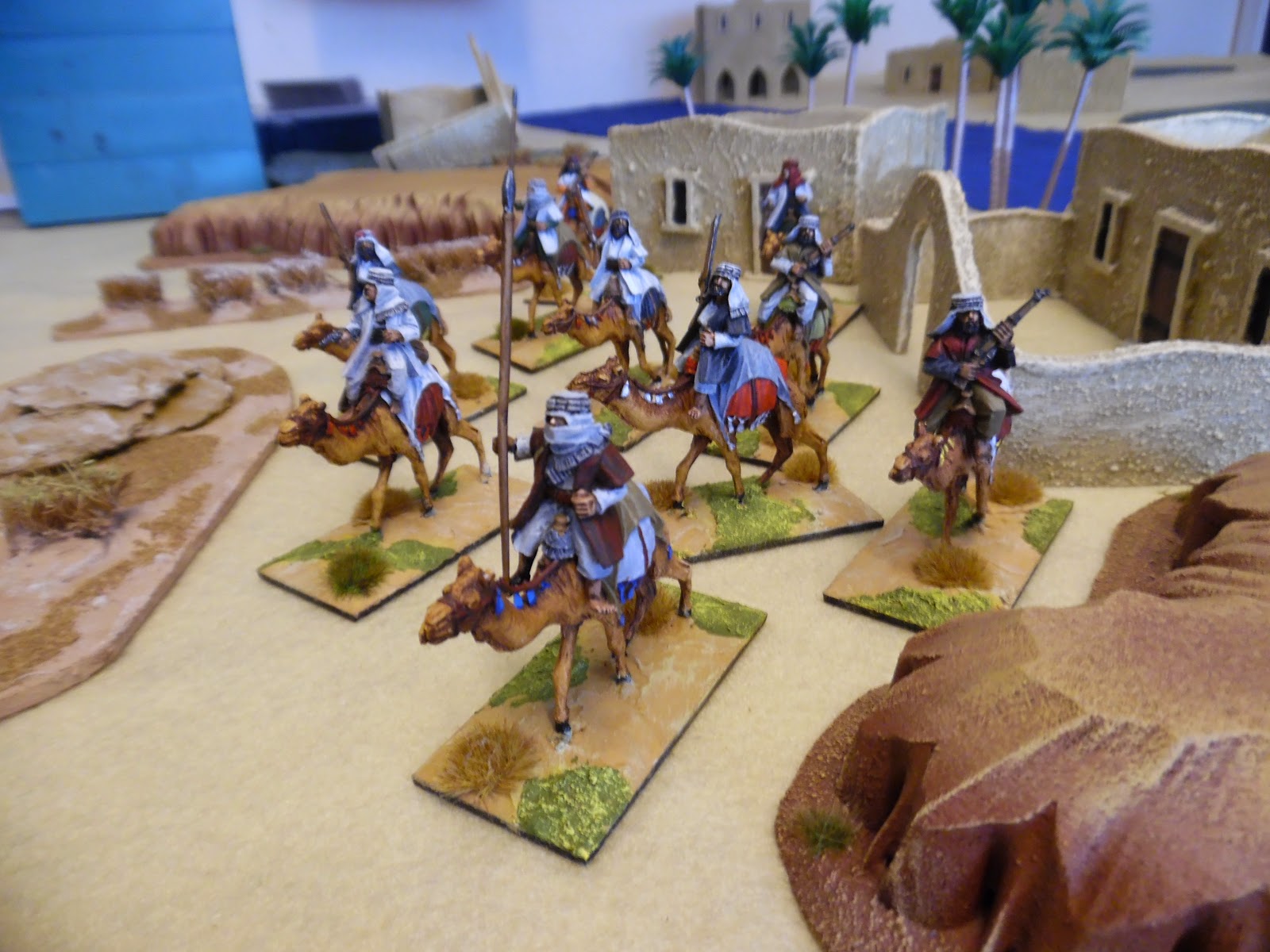 Yarkshire Gamer: 28mm "Lawrence of Arabia" Camel Troop - New Unit