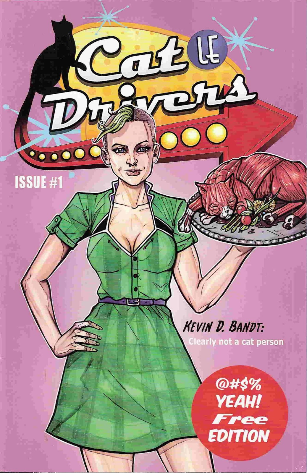 Tales of Unspeakable Taste: C2E2 2013 REVIEW: CAT-LE DRIVERS #1