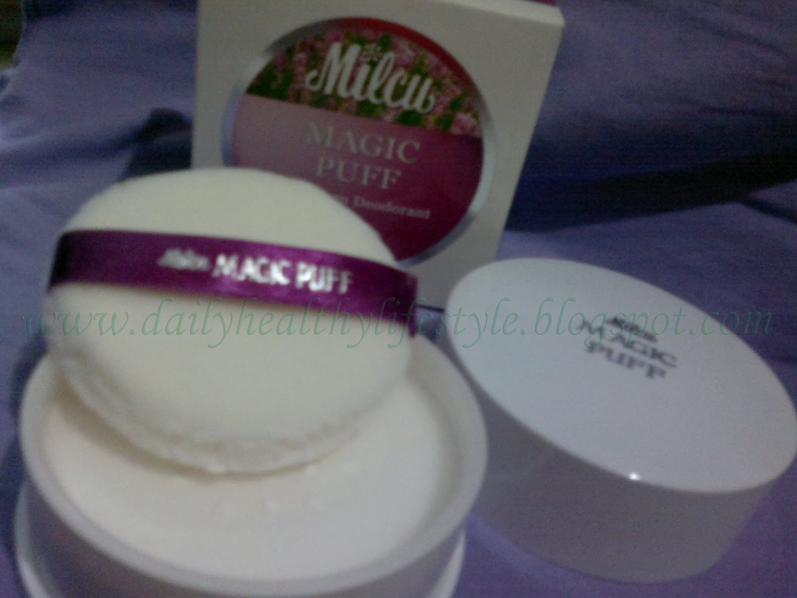 Health and Leisure: Milcu Underarm Deodorant – Magic Puff