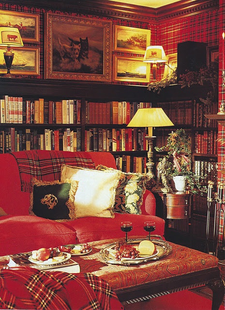 Ravishing Red Rooms - Preppy Empty Nester F