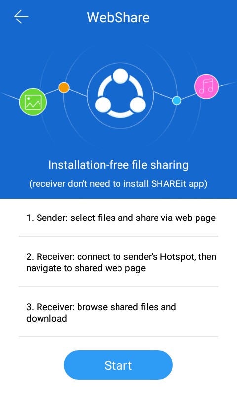 Kash Tech: How to share files through ShareIt receiver don't need to ...