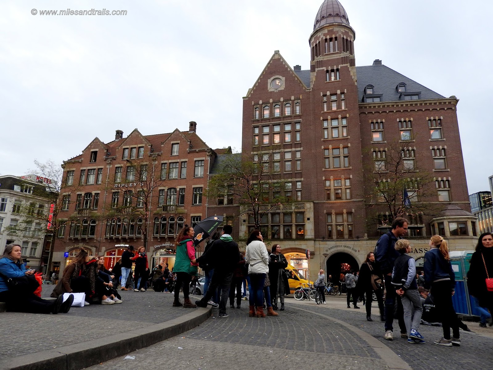 Miles and Trails: Dam Square, Amsterdam