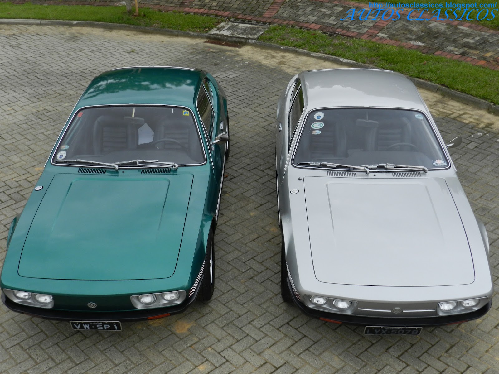 AUTOS CLÁSSICOS: COMPARATIVO - VW SP1 X SP2