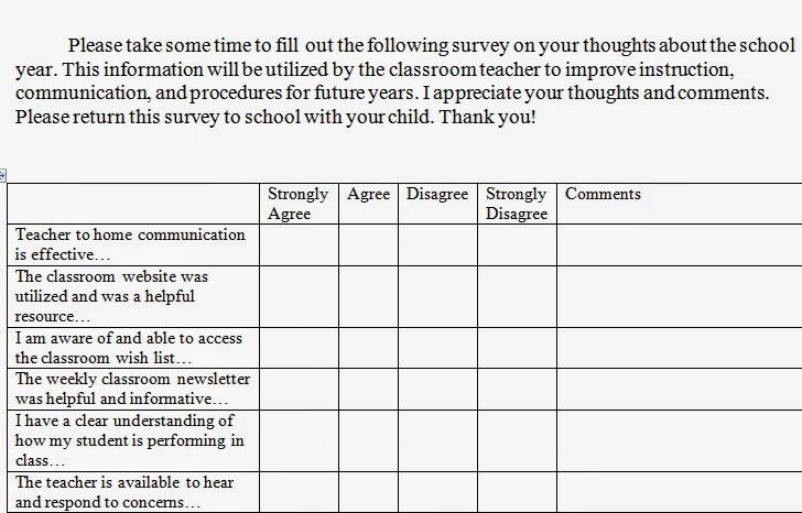 Teach 'N' Read 'N' Learn: Parent Input