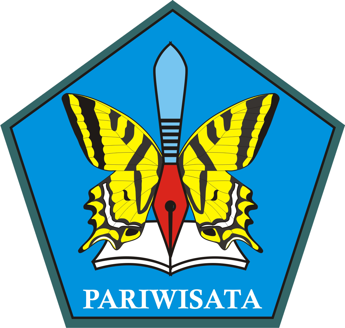 Logo Sekolah dan Logo Jurusan SMKN 2 SIMBANG MAROS | CARITANA ANA' TKJe A!!
