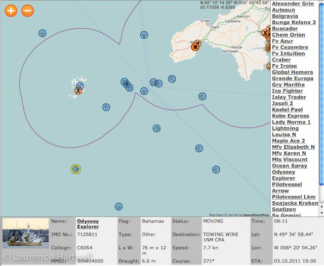Through the Gaps! - Newlyn Fishing News: Silver at sea from SS Mantola ...