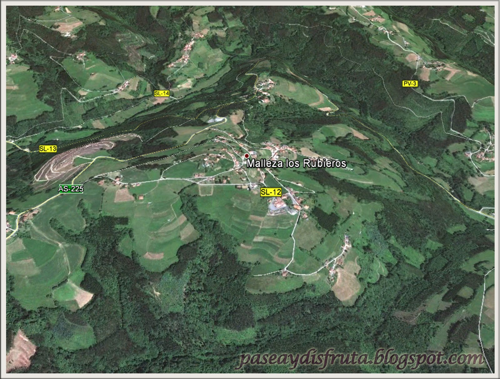 Mis paseos por Asturias: Paseo por Malleza "La pequeña Habana"