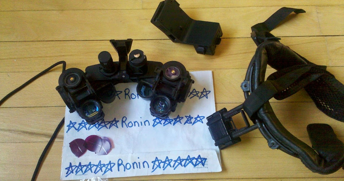 Ronin Tactical's New Site: AN/PVS-21 LPNVG STS Low Profile Night Vision ...
