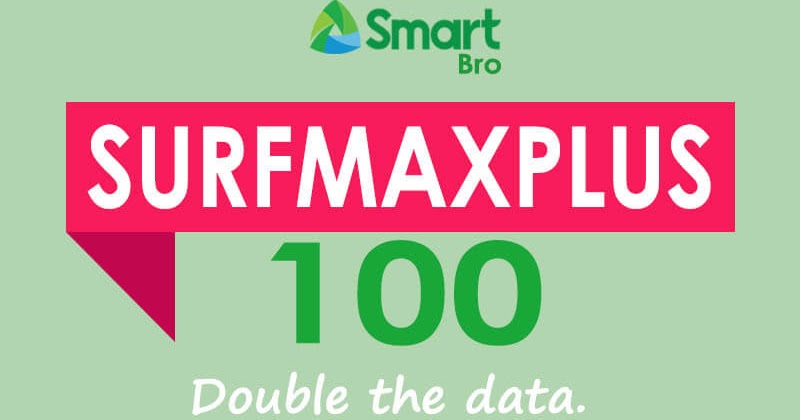 Smart Bro SurfMax Plus 100 now with 3GB of Data + All Day Facebook
