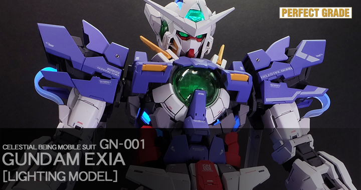 Painted Build: PG 1/60 Gundam Exia [Lighting Model]