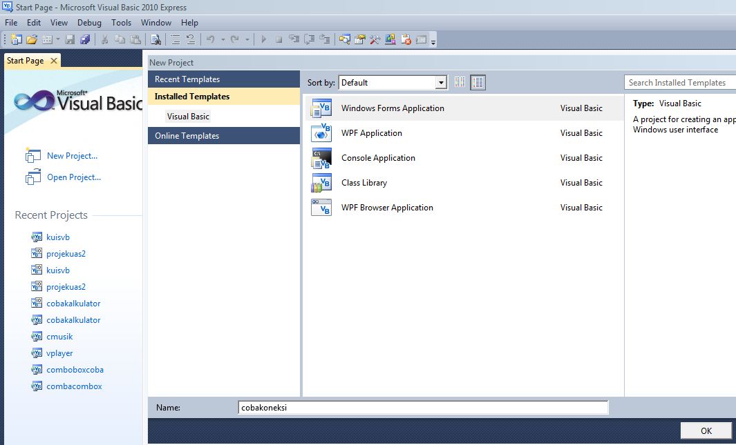 Cara Koneksi VB 2010 dengan SQL Server ~ LDK ISMUKA Cara Koneksi VB 2010 dengan SQL Server ~ LDK ISMUKA